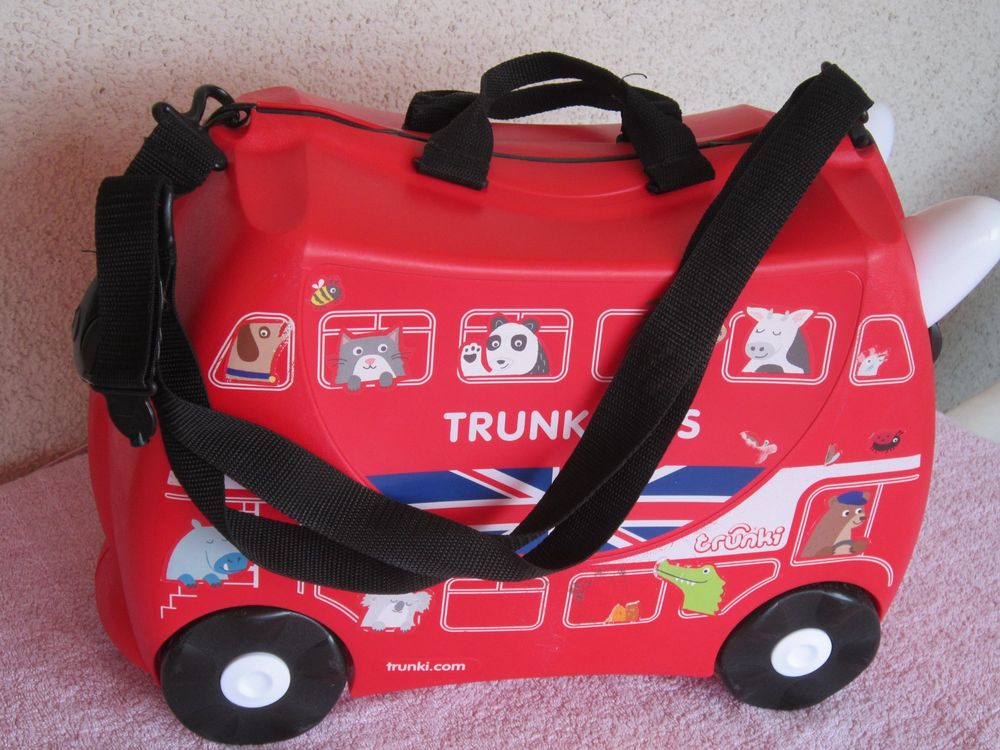 Kinder Koffer auf 4 Räder Trunki Bus | Kaufen auf Ricardo