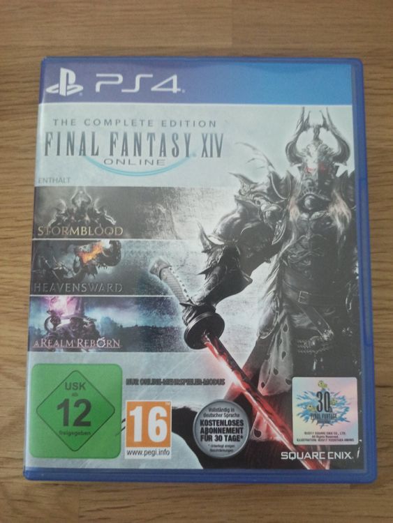 Final Fantasy XIV 14 Complete Edition PS4 / PS5📀🎮📀 (Gebraucht) in Oberweningen für CHF 7.95 ...