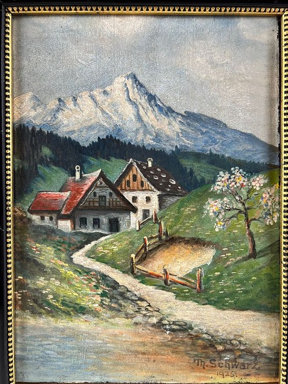 Antiker Landschafts Gemälde Signiert ca 1925 (Gebraucht) in Neuhausen am Rheinfall für CHF 10 ...