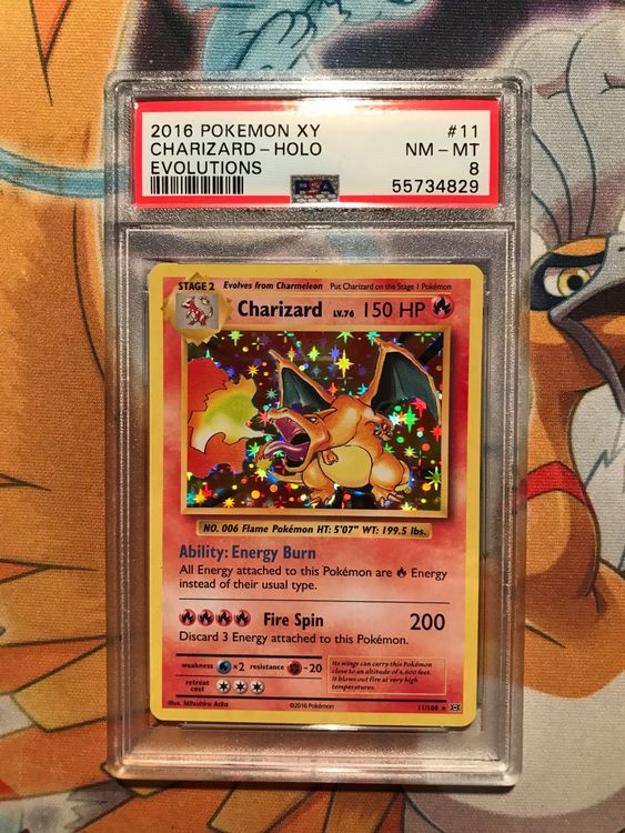 Charizard holo XY Evolutions EN PSA 8 (Gebraucht) in Hagendorn für CHF 88 – mit Lieferung auf ...