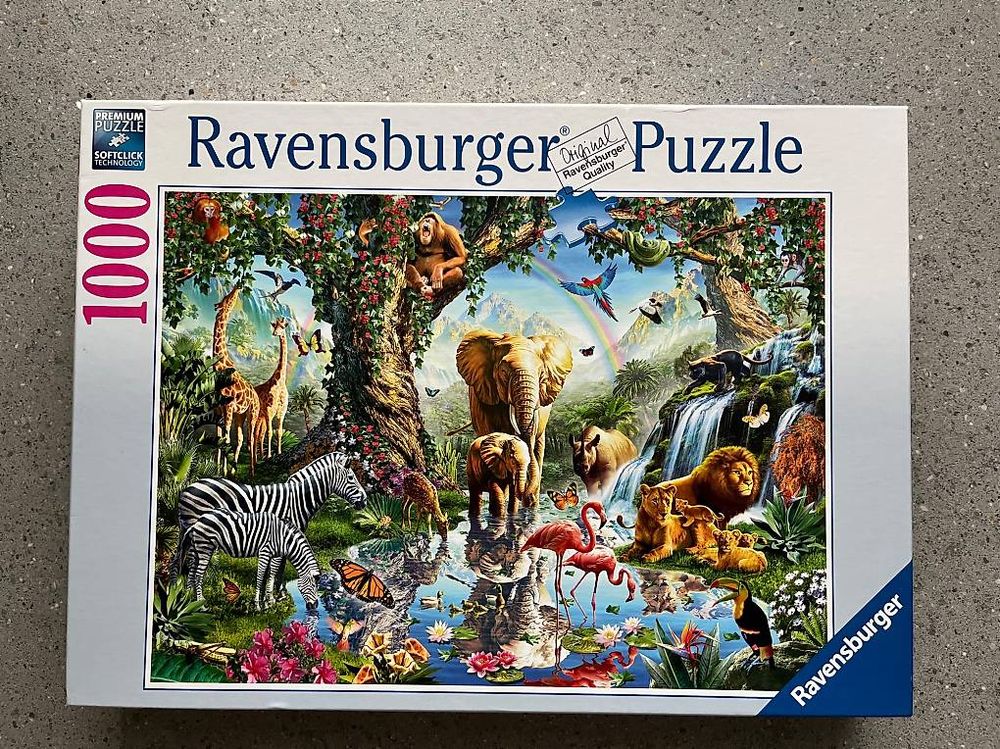 Puzzle Tiere Ravensburger 1000 Teile (Gebraucht) in Regensdorf für CHF 8 – mit Lieferung auf ...