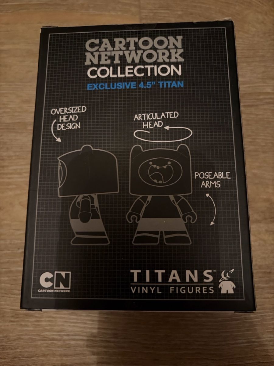 Cartoon Network TITANS Vinyl Figur Finn Adventure Time (Neu und ...