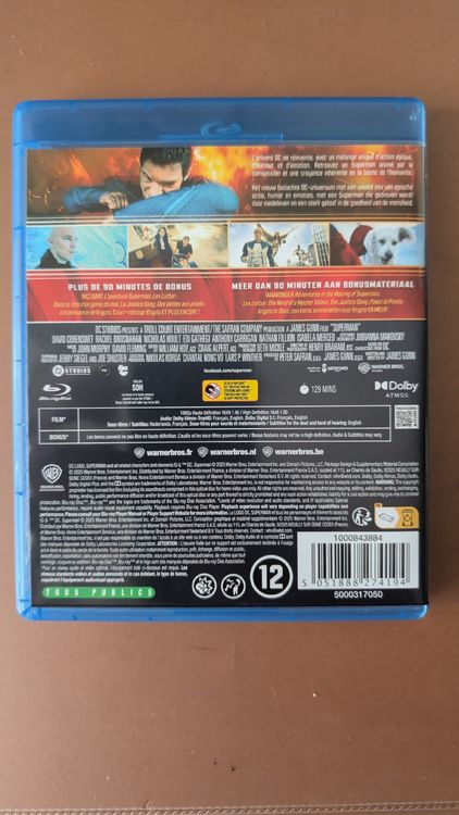 Superman 2025 Blu-ray neuf - Film Super Héros DC Comic (Neu (gemäss ...