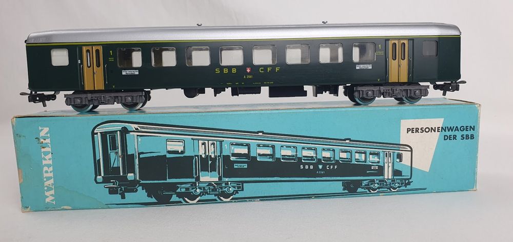 Märklin 4066 SBB EW II 1.Kl. Blech 1977-87 OVP | Kaufen auf Ricardo