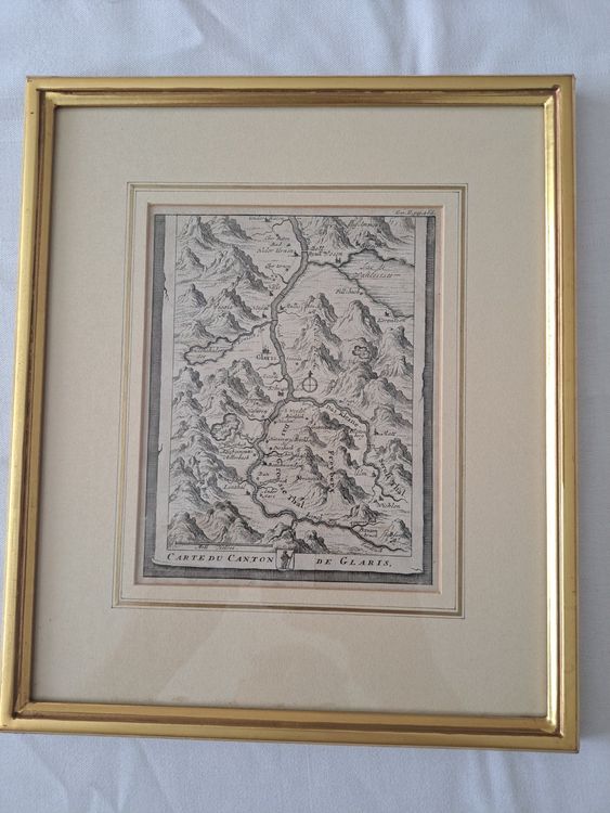 Kupferstich De Glaris 1730 | Kaufen auf Ricardo