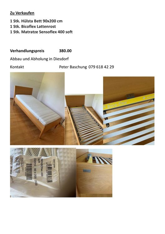 Hulsta Bett 90x200