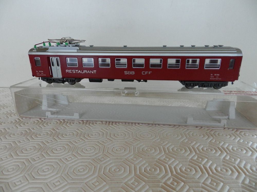 H0 Fleischmann Speisewagen EW1 SBB rot | Kaufen auf Ricardo