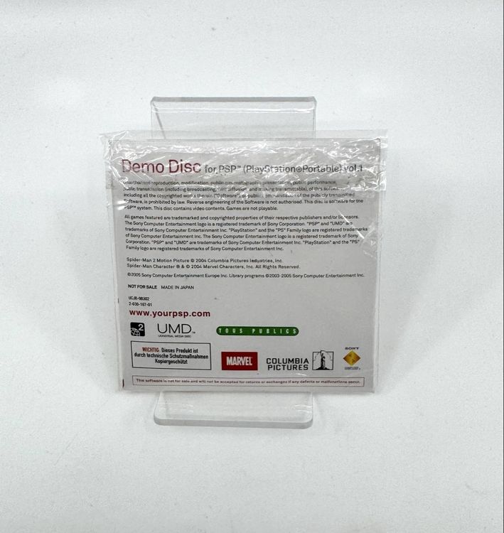 Sony Playstation Portable PSP Demo Disc vol.1 (Gebraucht) in Herisau ...