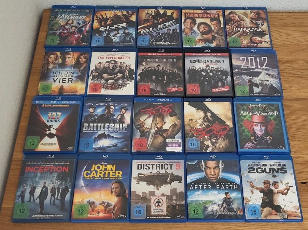 Bluray Sammlung 20 Filme | Kaufen auf Ricardo