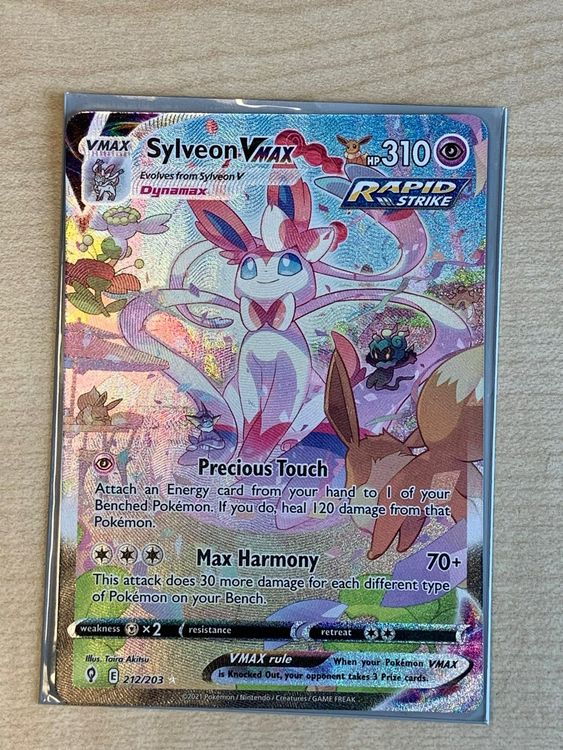 Pokémon Evolving Skies Sylveon VMAX EN (Neu (gemäss Beschreibung)) in Buchs SG für CHF 190 – mit ...