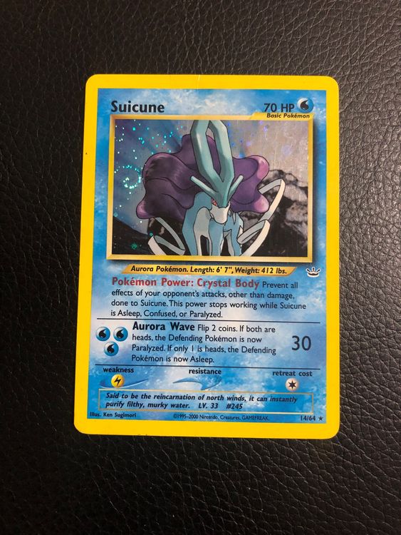 Neo Revelation Suicune Holo 14/64 Ab 1 (Gebraucht) in Paradiso für CHF ...