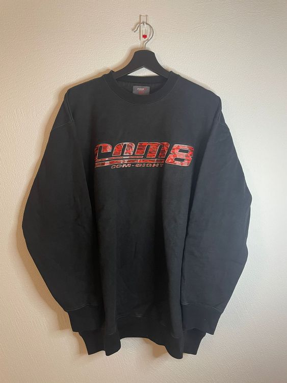 Vintage Com8 Sweater Schwarz | Kaufen auf Ricardo