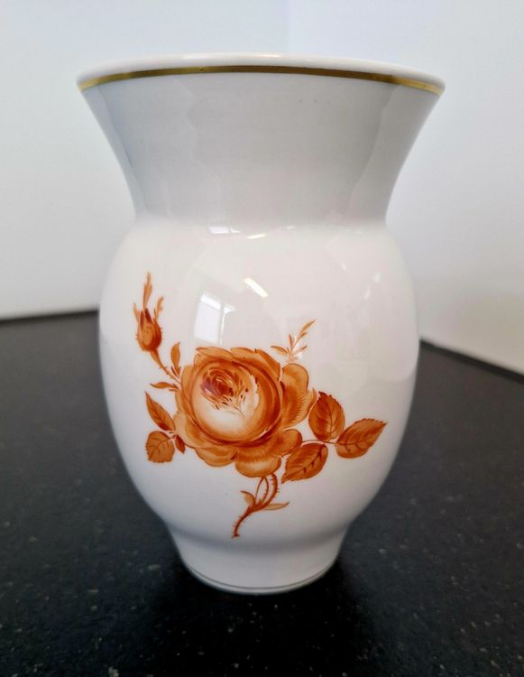 Meissen Vase Porzellan Rose (Gebraucht) in Widnau für CHF 24 – mit Lieferung auf Ricardo kaufen