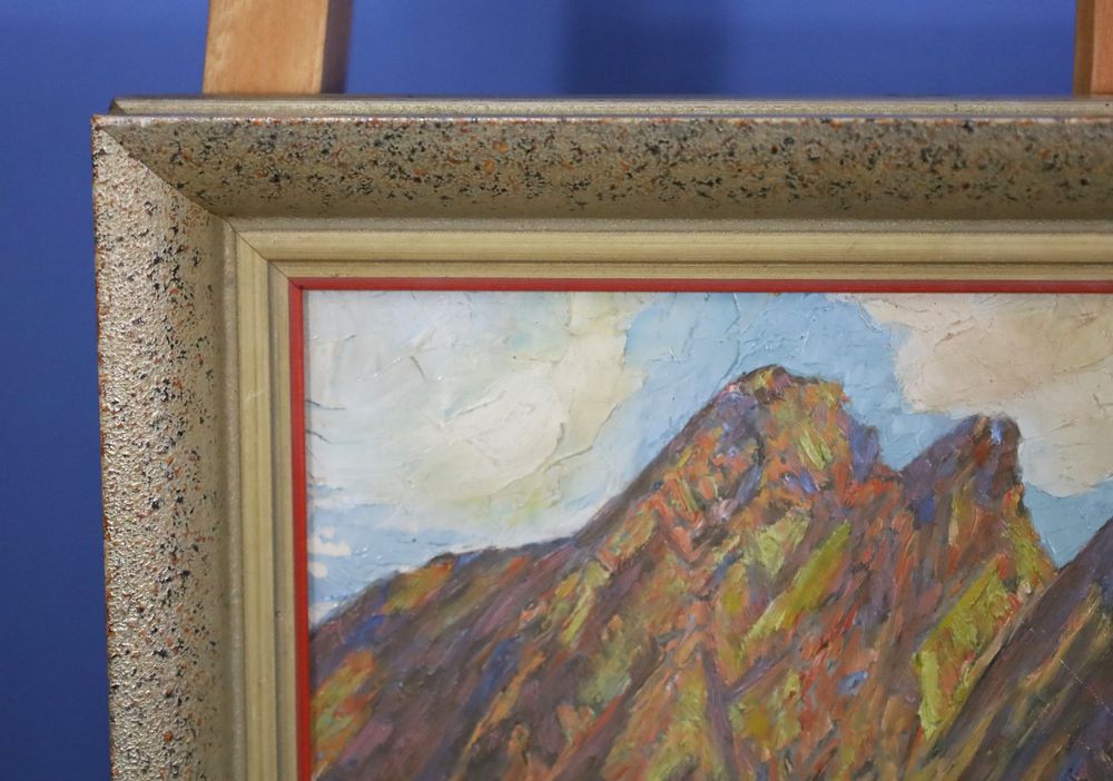 Jakob Edwin Bachmann 1873-1957, Gemälde auf Platte, signiert (Gebraucht) in Zug für CHF 45 – mit ...