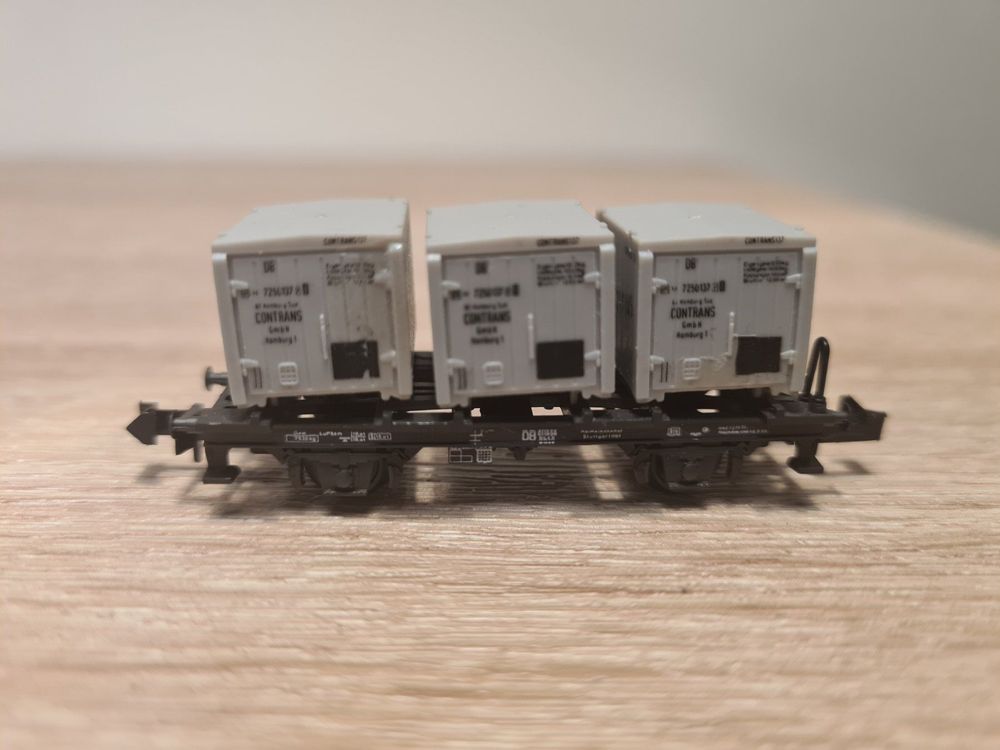 Minitrix Containerwagen N (Gebraucht) in St-Aubin-Sauges für CHF 9 ...