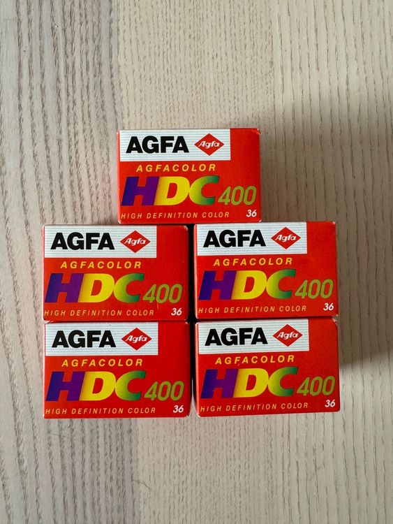 AGFA Analogfilm hdc 400 / 35mm (5 Stücke) (Neu und originalverpackt) in Rieden SG für CHF 32 ...
