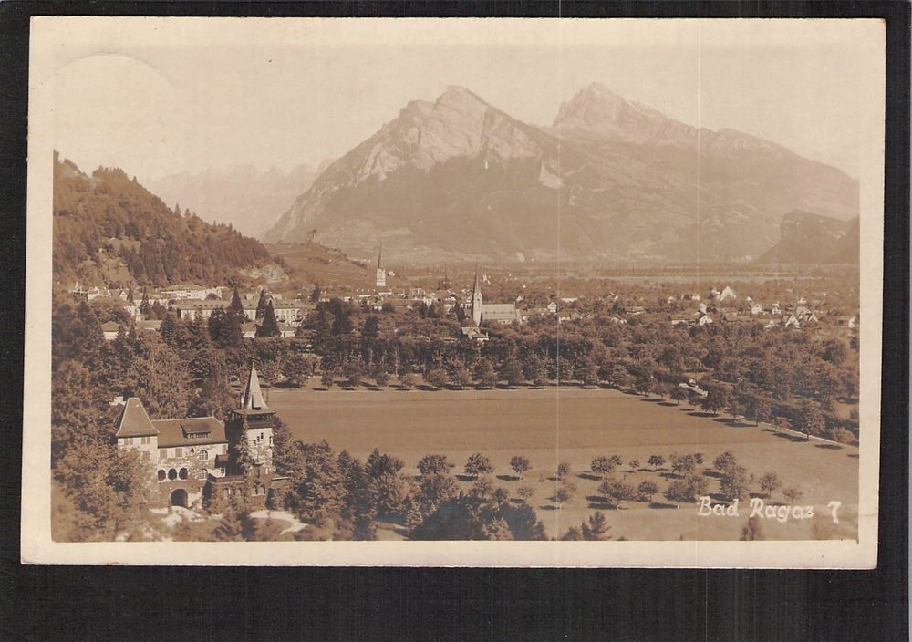 #Echtfoto Bad Ragaz , gel. 1927 (Gebraucht) in Reichenburg für CHF 14 – mit Lieferung auf ...