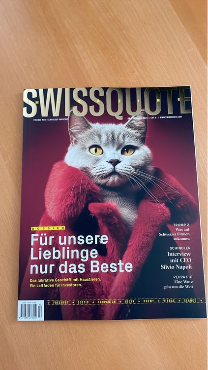 Swissquote Magazin Dezember 2024 (Neu (gemäss Beschreibung)) in Buchs ...