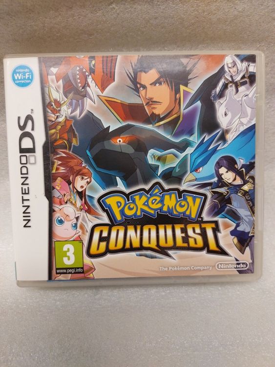 ! RARE ! Pokémon Conquest (NO GAME) Packaging + Instructions | Kaufen ...