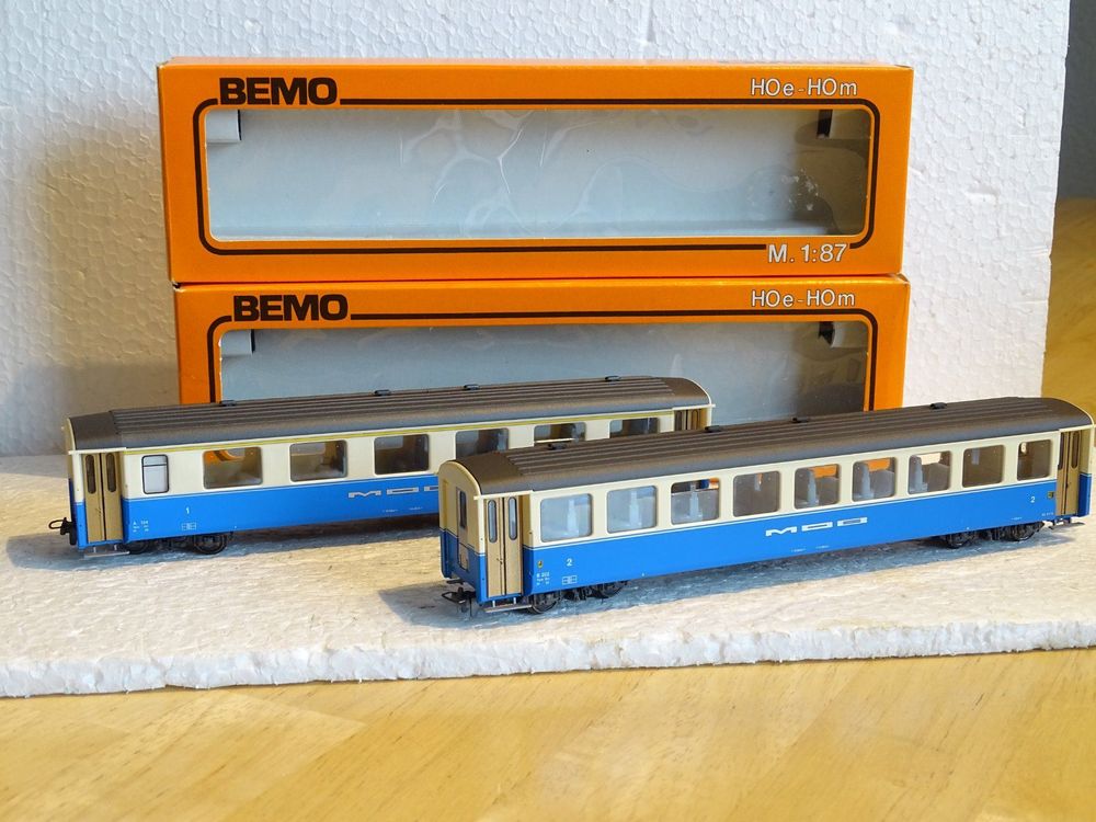 Bemo 3292 + 3290 MOB PW, H0m, Neu, OVP (Neu und originalverpackt) in Wohlen für CHF 40 – mit ...