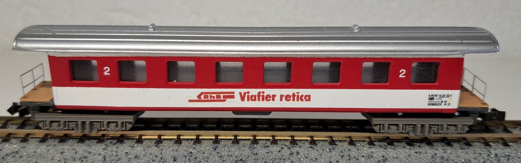 RhB Personenwagen mit Plattform Spur N Lima ohne OVP (Gebraucht) in ...