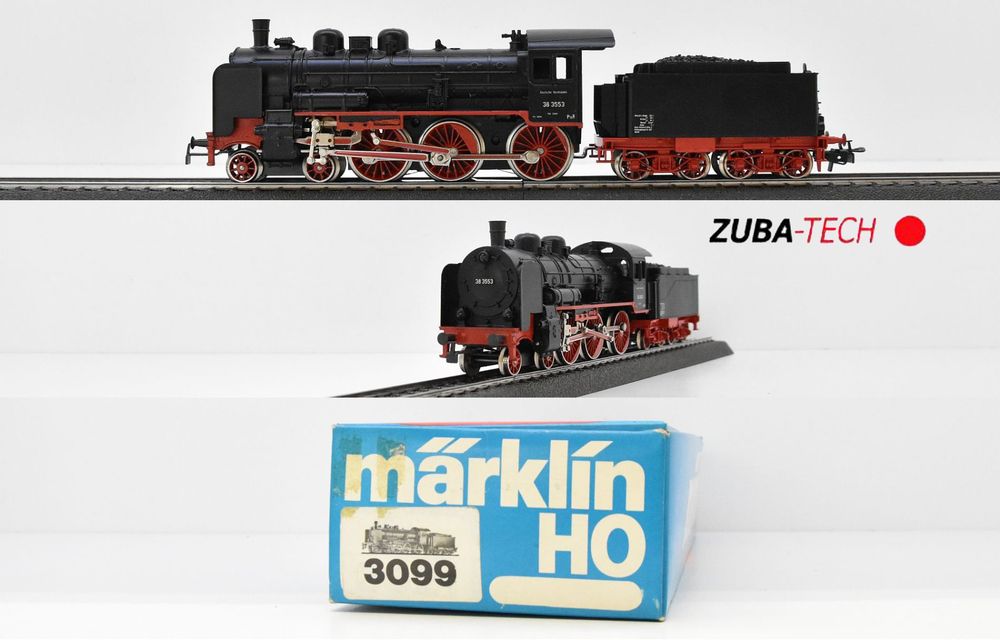 Märklin 3099 Dampflok BR 38 DR H0 WS mit OVP (Gebraucht) in St. Gallen für CHF 41 – mit ...