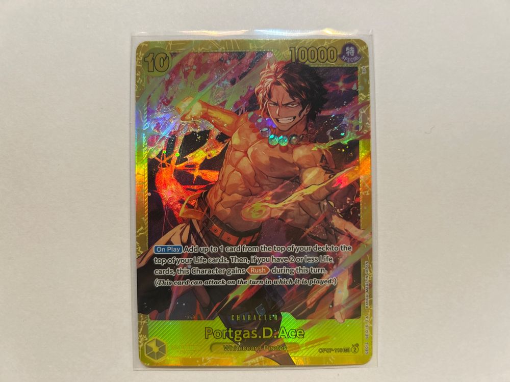 One Piece OP07-119 Portgas.D.Ace SEC (Neu (gemäss Beschreibung)) in ...