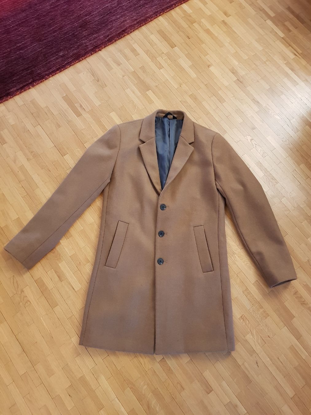 Manteau laine beigeJack&Jones Taille S (D'occasion) à Veyrier pour CHF ...