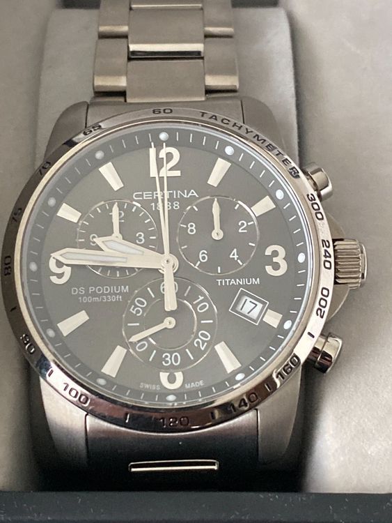 Certina DS Podium Titanium 42 mm Neu | Kaufen auf Ricardo