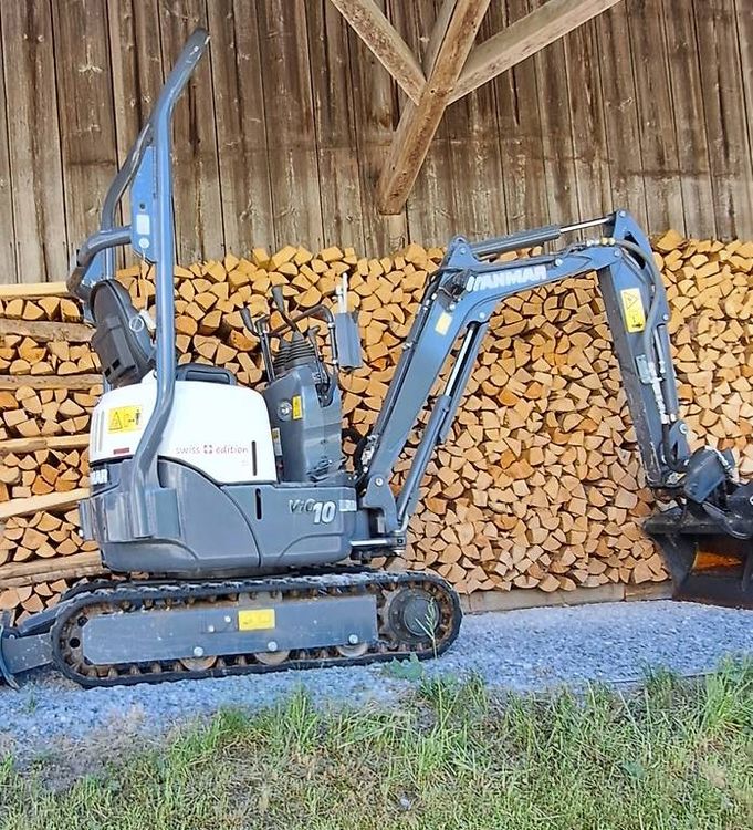 Minibagger Yanmar Vio 10-2A (Gebraucht) in Schalchen für CHF 15700 – nur Abholung auf Ricardo kaufen