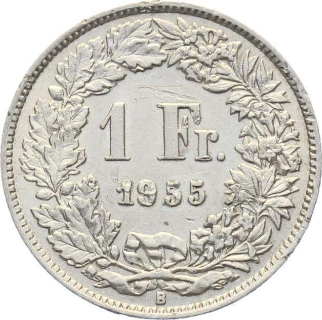 1 Franken 1955 B ------- (002) | Kaufen auf Ricardo