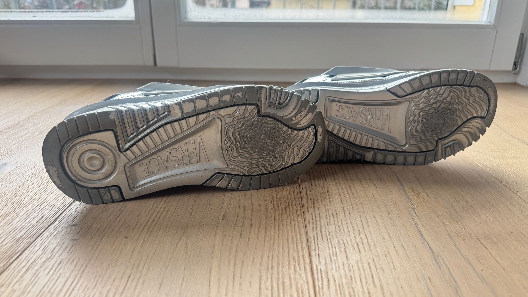 Org. Versace Odissea Sneaker 37 Medusa Metallic Luxus (Neu (gemäss ...