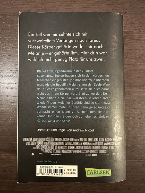 Seelen - Das Buch zum Film von Stephenie Meyer, Top! (Gebraucht) in ...
