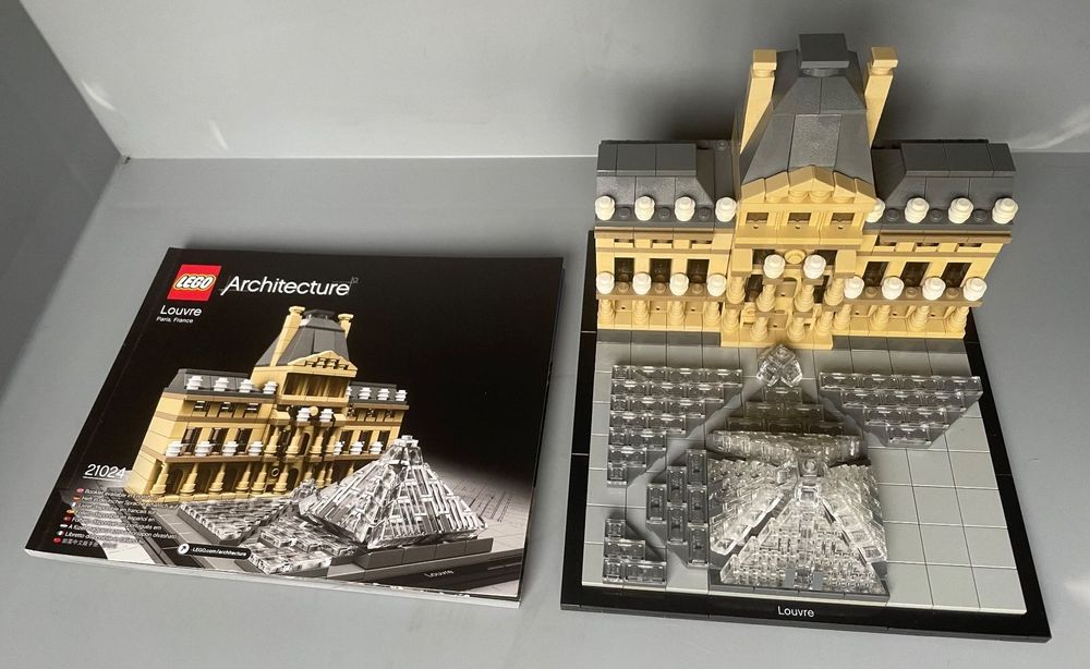 Komplettset Lego Louvre Paris 21024 mit Bauplan (Neu (gemäss ...