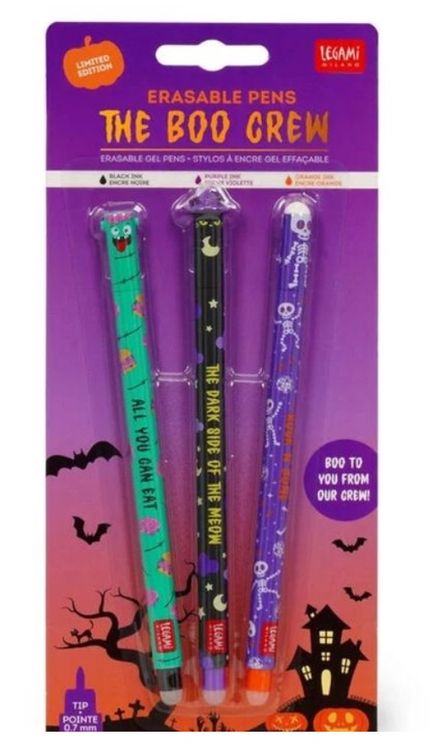 Legami stylos effaçables Halloween 2025, The Boo Crew 👻🎃🕷 (Neuf avec ...