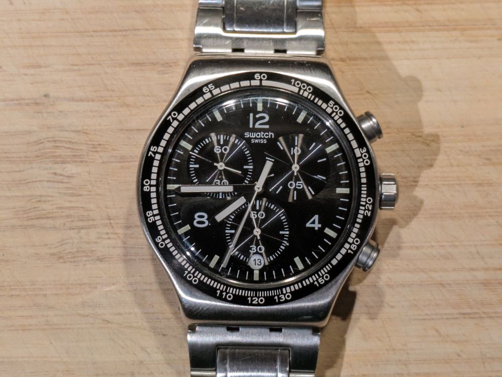 SWATCH Chrono Night Flight Watch YVS444G (Gebraucht) in Bern für CHF 67 ...