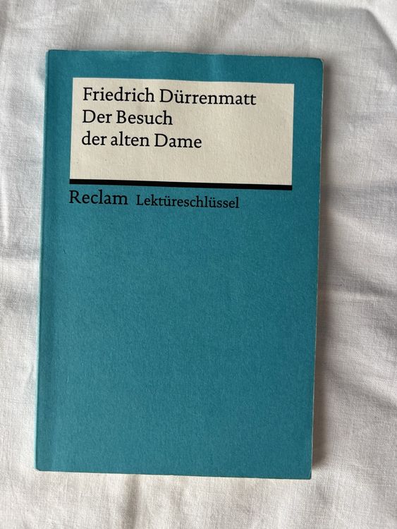 Friedrich Dürrenmatt Der Besuch der alten Dame (Gebraucht) in Lugnorre ...