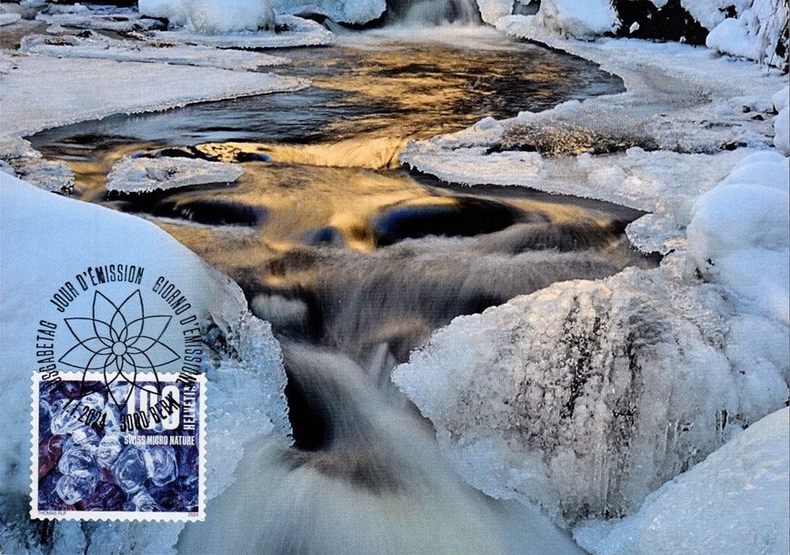 Maximumkarte Naturmuster - Eis | Kaufen auf Ricardo