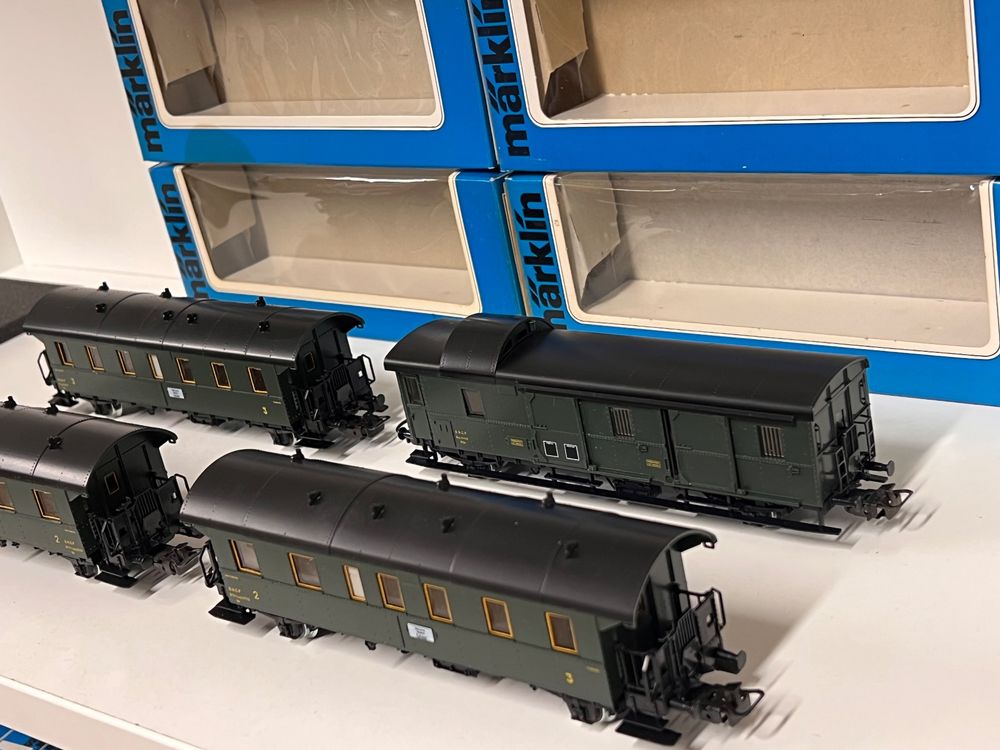 Märklin SNCF Set 2x 4104/4105/4106 H0 AC Colmar (Neu (gemäss ...