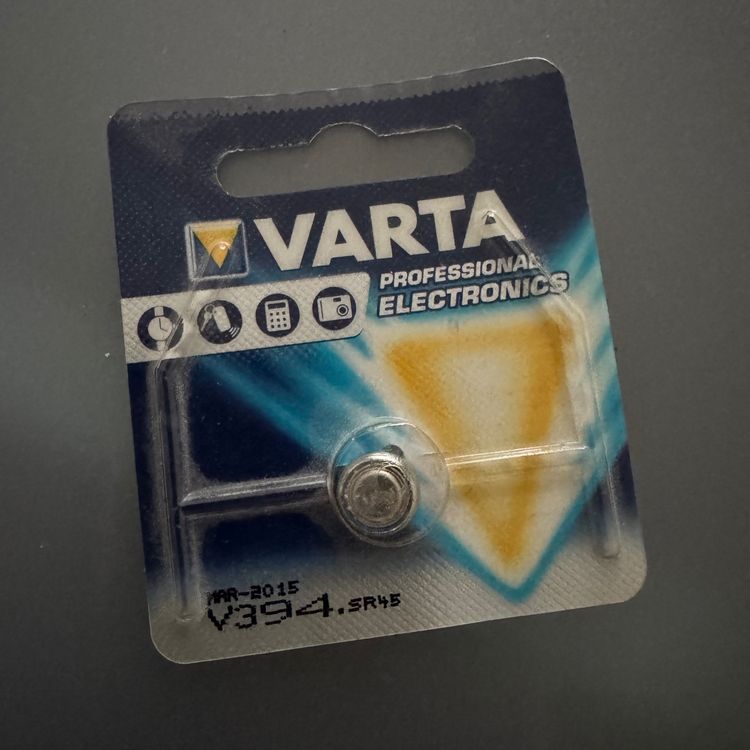 Varta V394 Knopfbatterie (Neu und originalverpackt) in Schaffhausen für CHF 5 – mit Lieferung ...