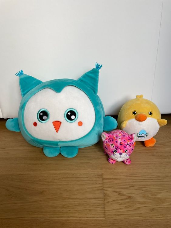 3er Set Kuschelige Plüschtiere - Squishimals (Gebraucht) in Zürich für ...