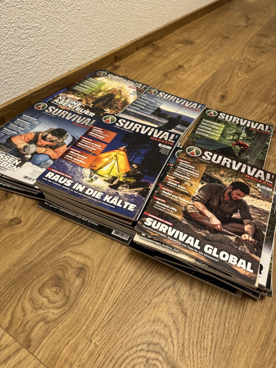 Survival Magazine Sammlung - Perfekt für den Winter! (Gebraucht) in ...