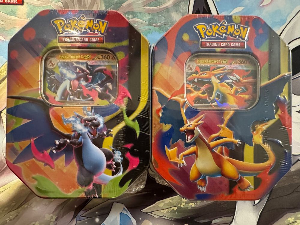 Pokémon 2026 Spring ex Tin Mega Charizard XY Bundle (EN) (Neu und ...
