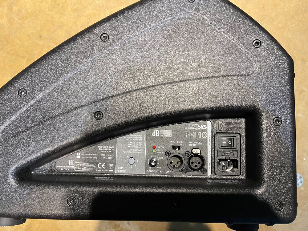 dB Technologies FlexSys FM10 Aktivmonitor (Made in Italy) (Gebraucht ...
