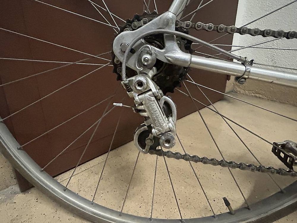 Vintage Alan Aluminium Road Bike Frame + Campagnolo Parts (Gebraucht ...