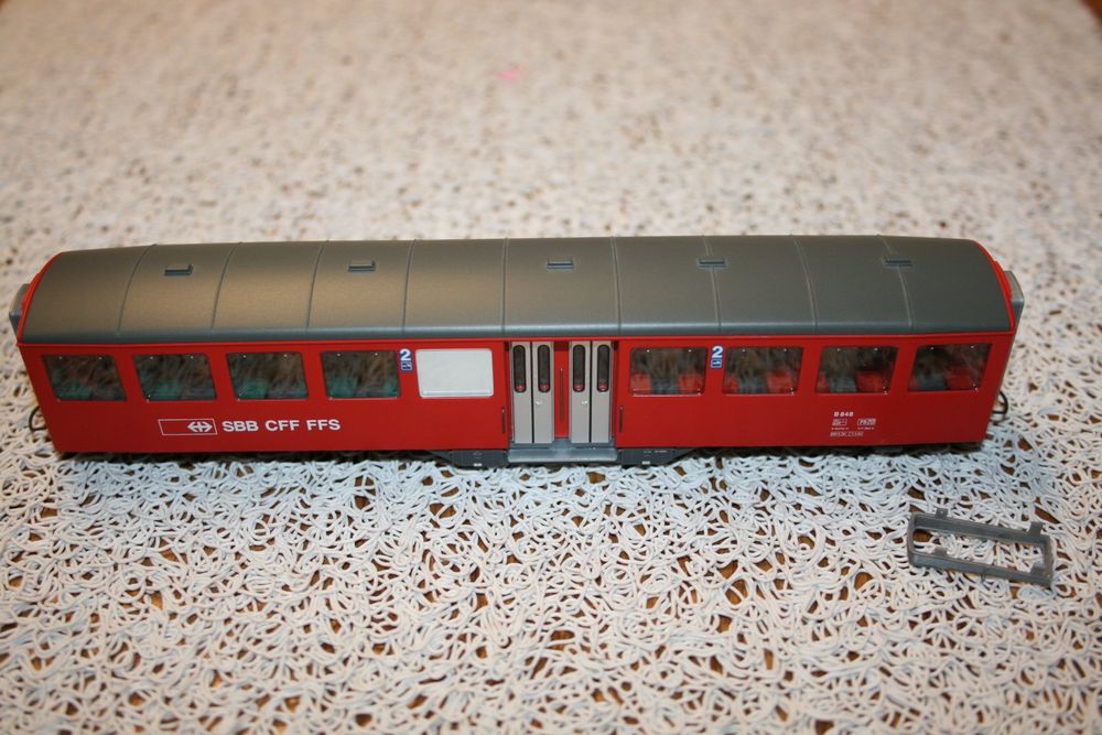 Bemo 3257 428 SBB Brünig B 848 Mitteleinstieg rot (Gebraucht) in Bavois ...