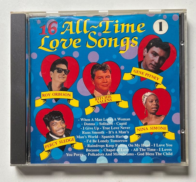 16 All Time Love Songs (Oldies) / Diverse Interpreten (Gebraucht) in ...