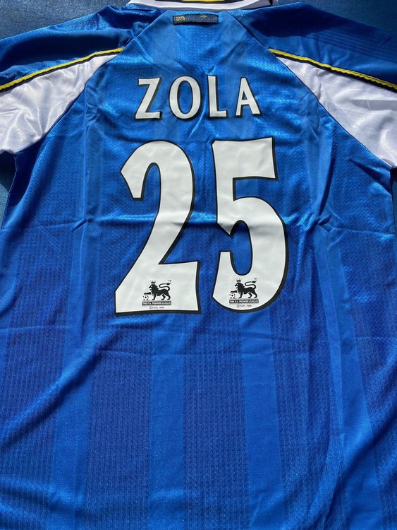 Zola Chelsea Trikot Maglia Jersey Maillot Gr. L (Neu (gemäss ...
