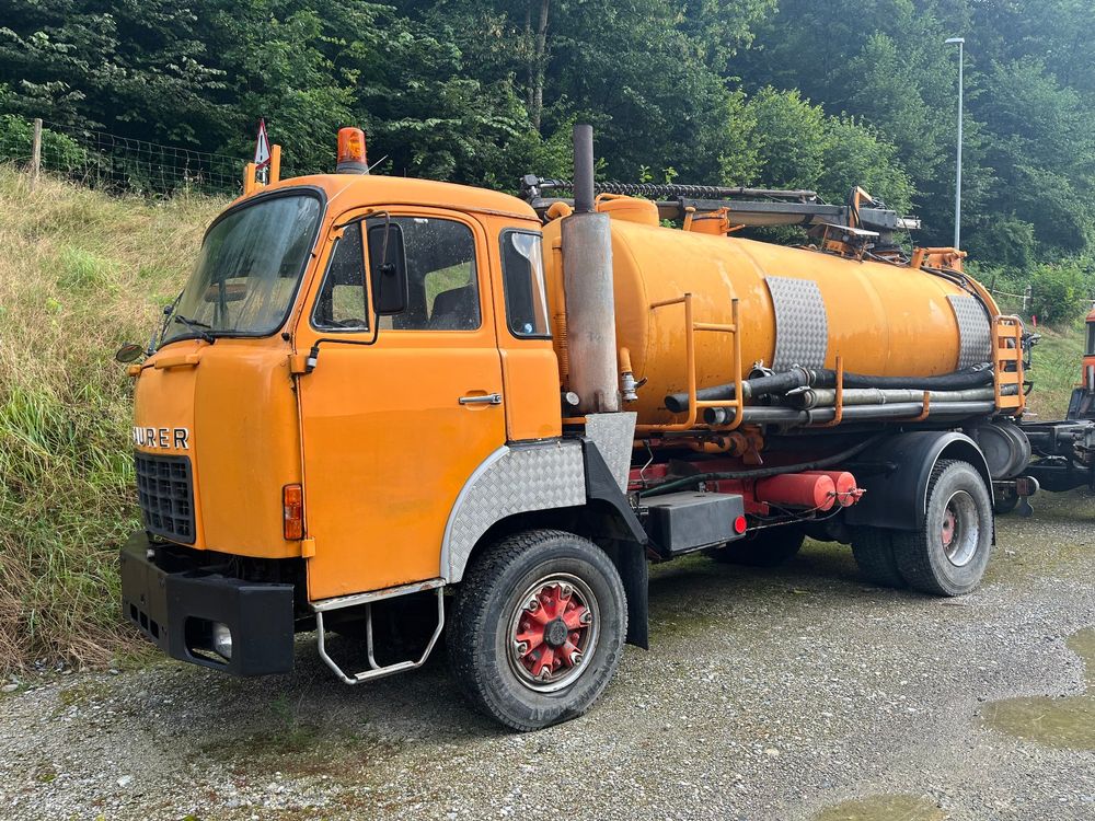Saurer D290F Saugwagen (Gebraucht) in Niederbüren für CHF 3131 – nur ...