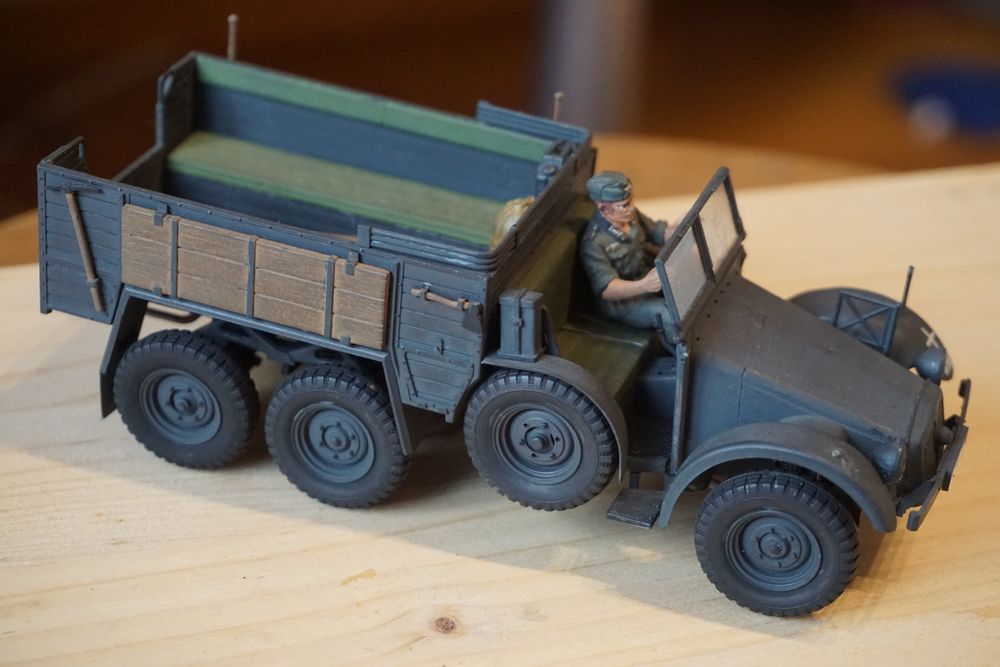 Tamiya Krupp Protze 6x4 Mannschaftstr. 1:35 TOP !!!!!!!!!!!! (Gebraucht ...